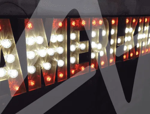 Light Bulb Signs | Lightbulb Signs UK | Fairground | London | A1deSIGNS