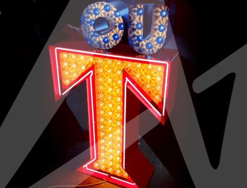 Light Bulb Signs | Lightbulb Signs UK | Fairground | London | A1deSIGNS